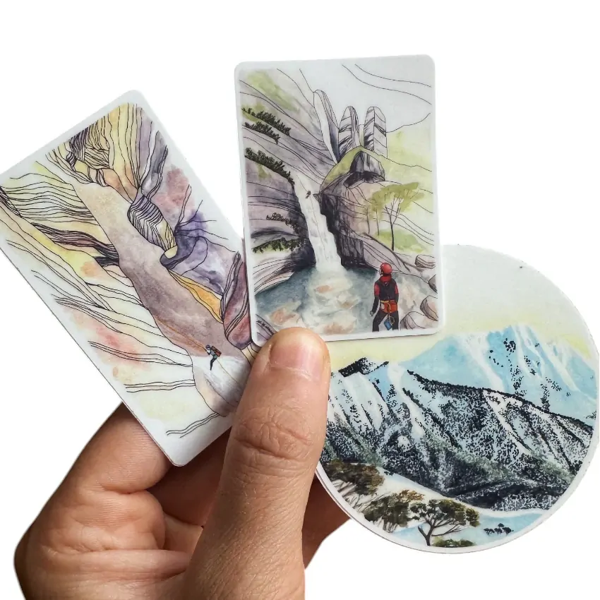 Art by Adventure Canyoning Stickers